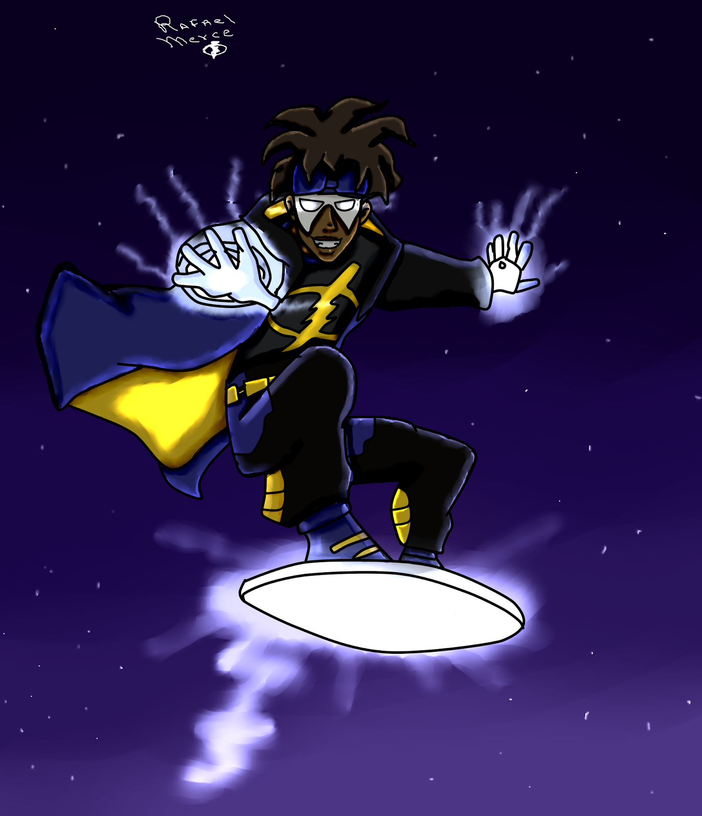 Rafael Merce Desenhos: Desenho - Super Shock- DC Comics