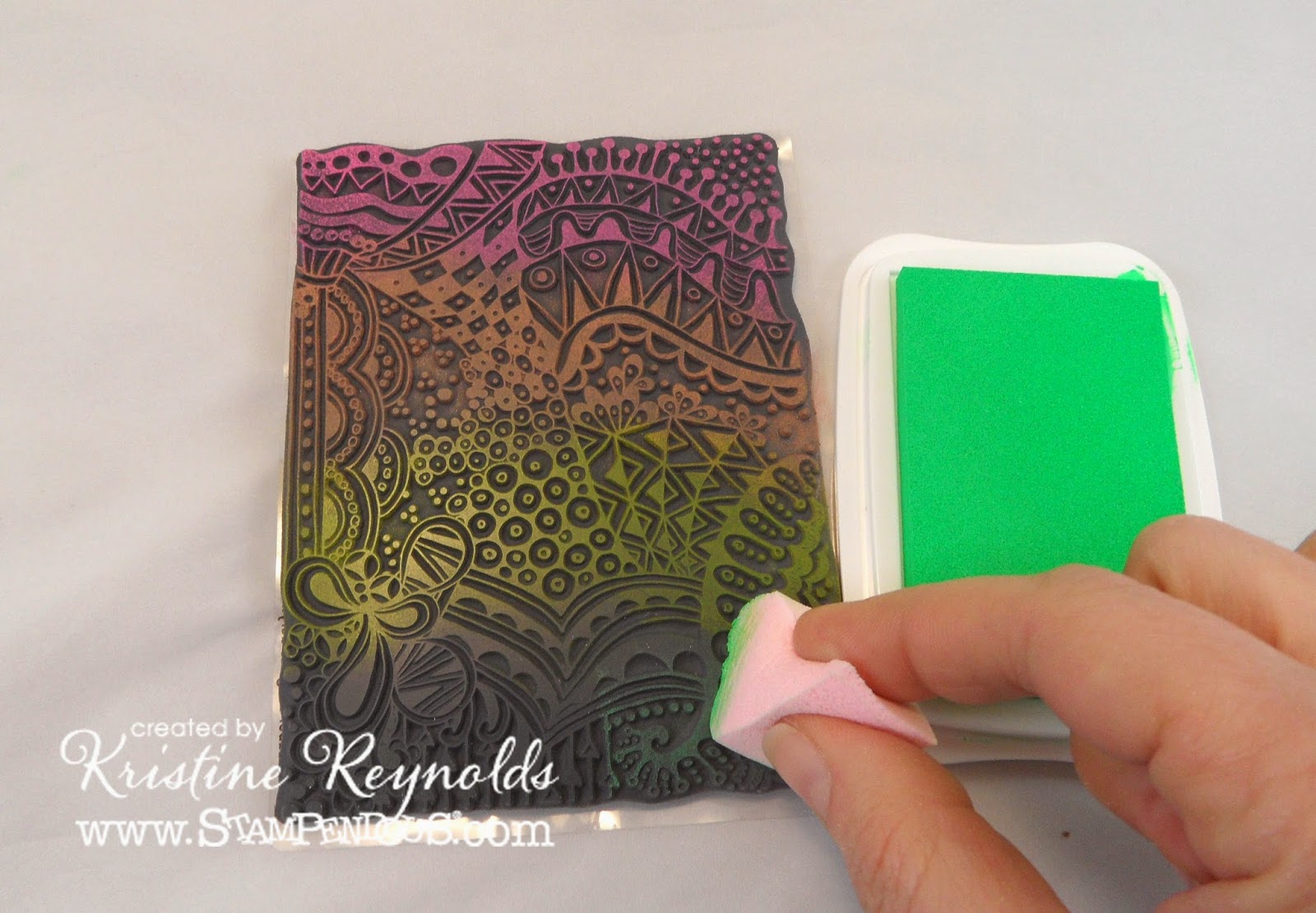Stamping & Scrapping in California: More Neon Stampendous
