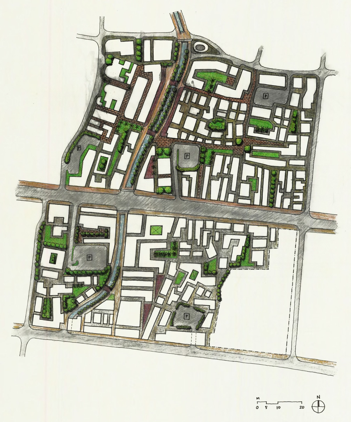 Hafiz Amirrol: Urban Regeneration - Schematic Planning and Sectional ...