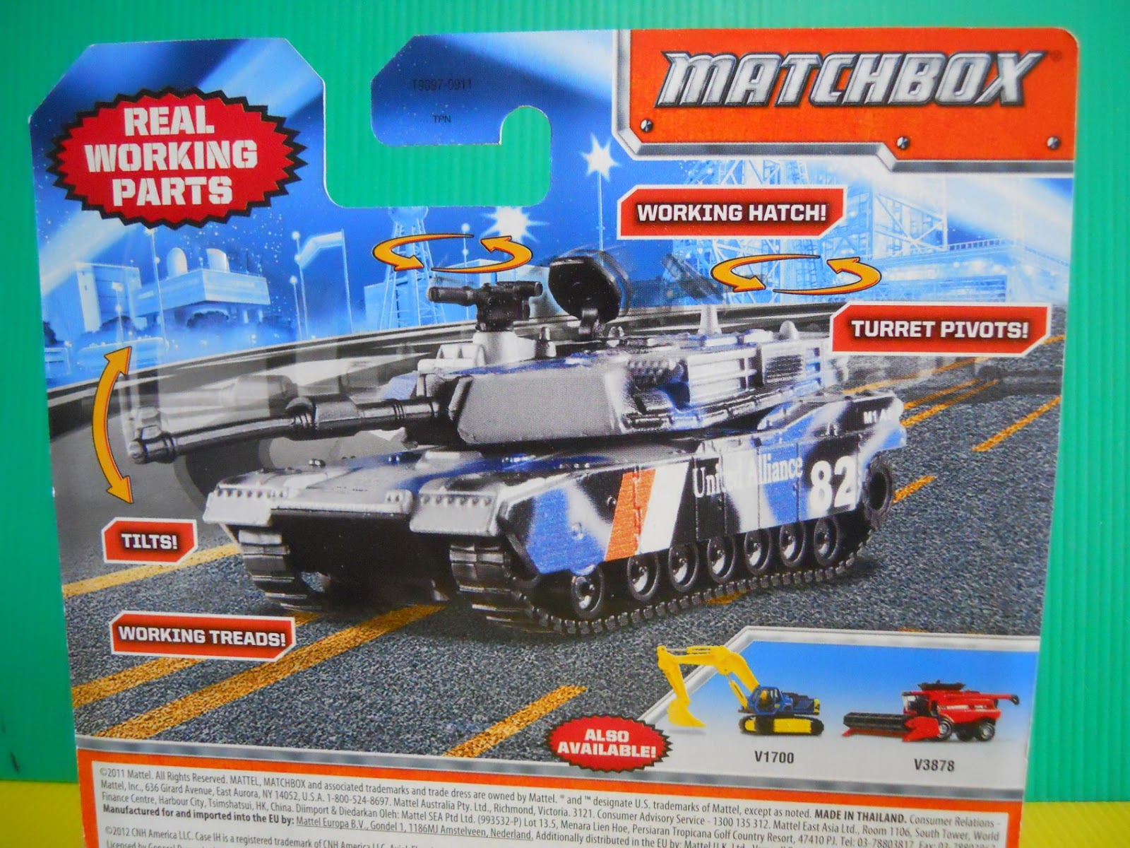 Dexters Diecasts (DexDC): Matchbox 2012 Real Working Parts ~ ABRAMS M1 ...