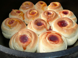 Everyday Dutch Oven: 60 Minute Jam Rolls