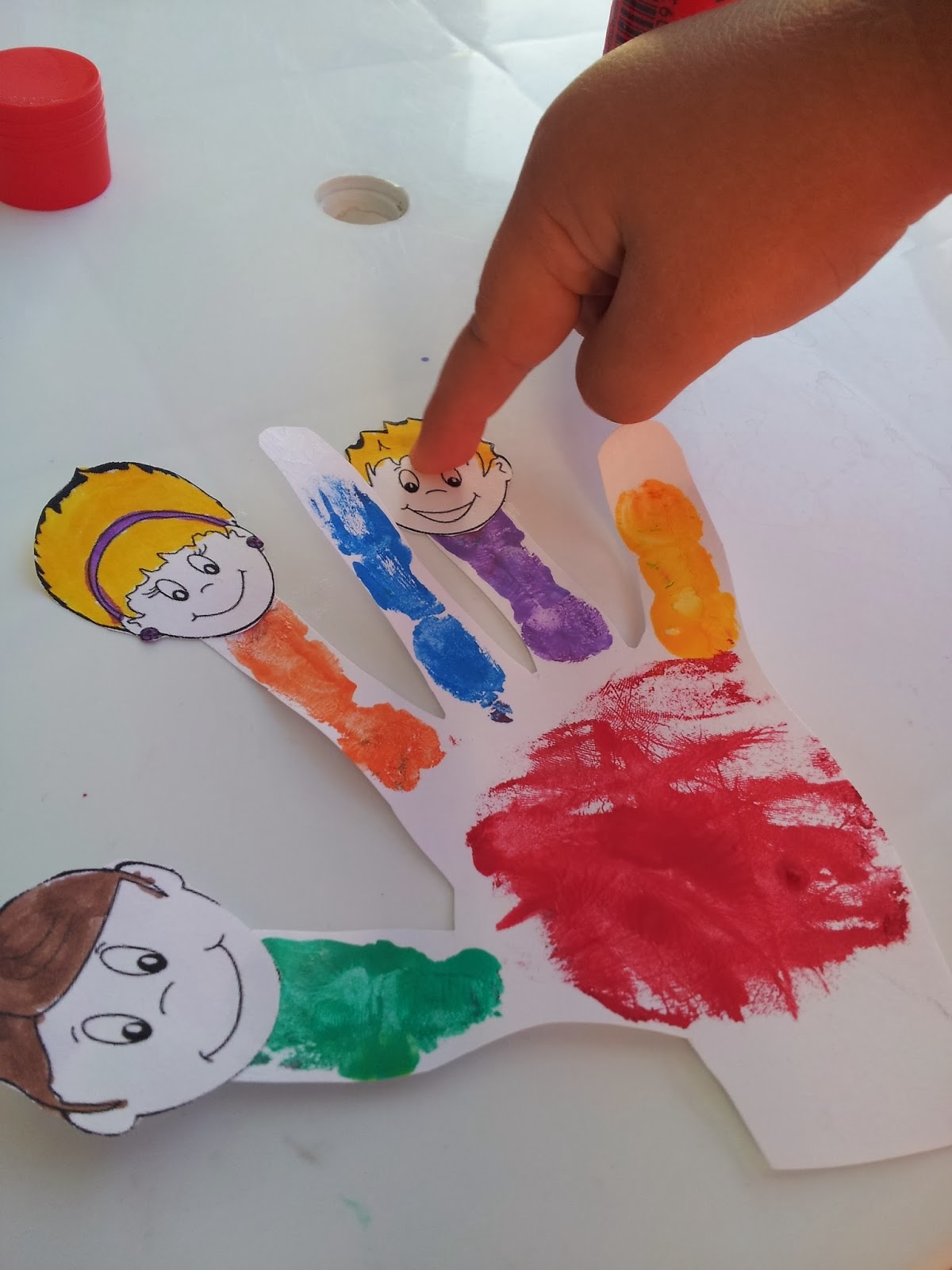 My English resources: Finger Family Activity