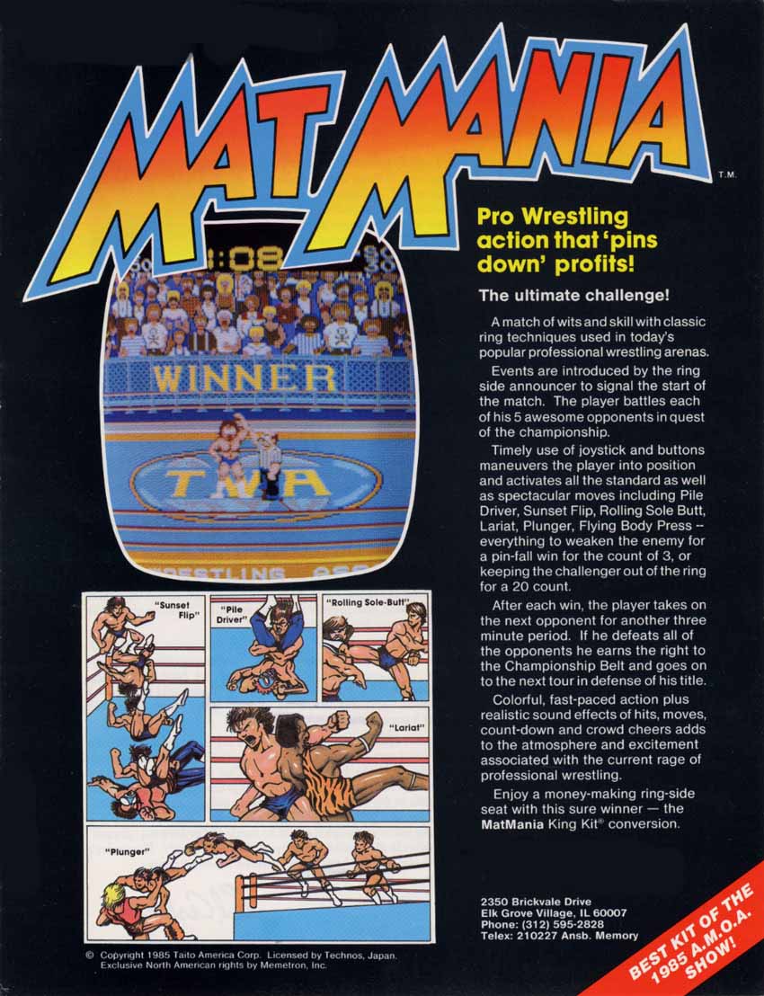 Ruta Flashback: Exciting Hour o Mat Mania "Locos por la Lucha Libre"