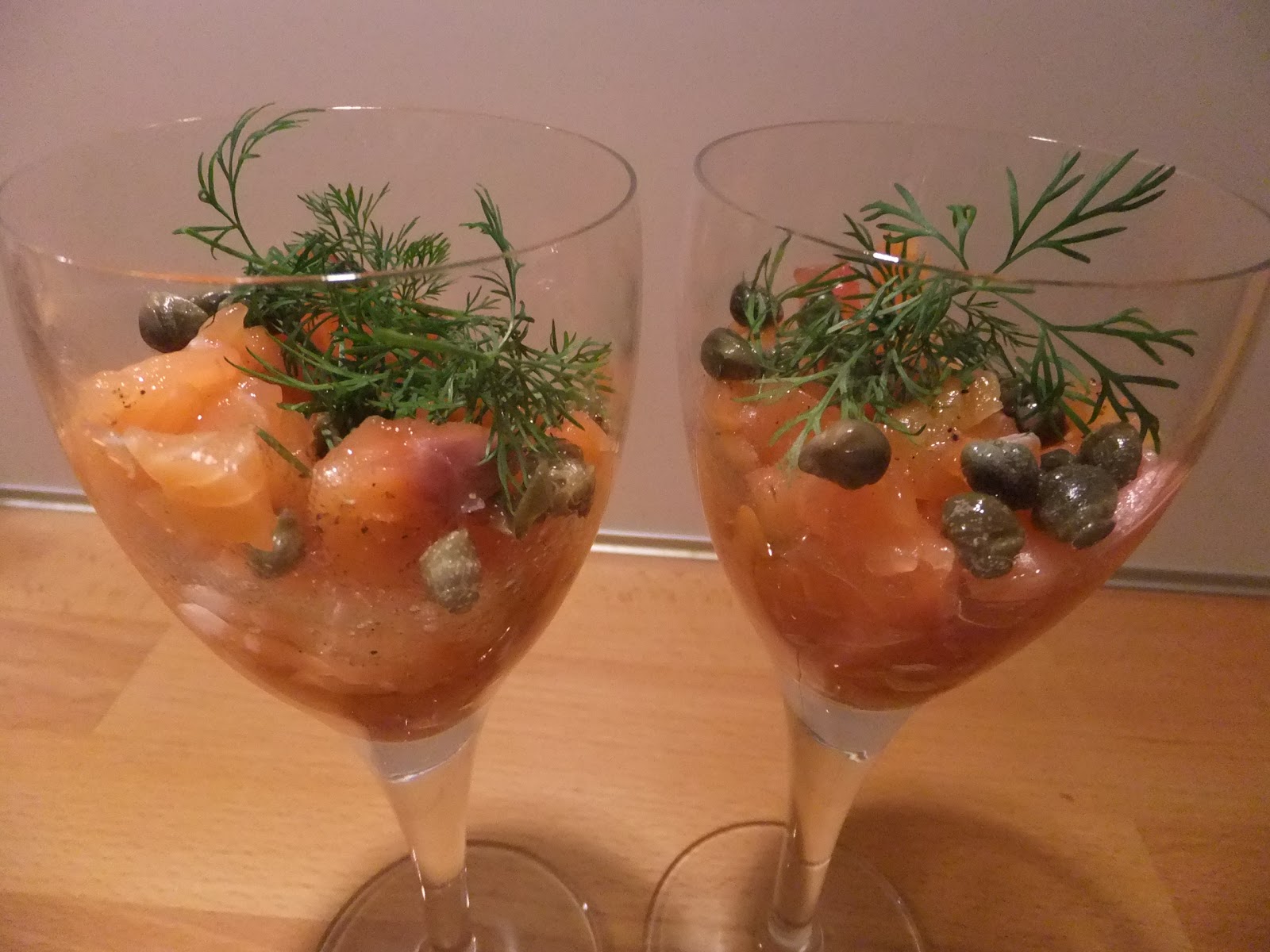Mamma Britas matblogg: Lakseforrett