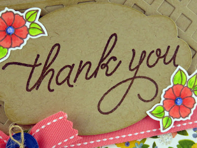 Kendra's Paper Creations: TE Pinterest Inspired Thank You Card!