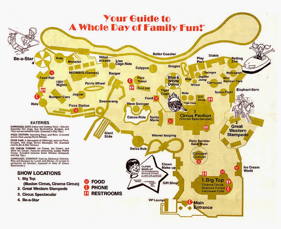 Buckles Blog: Circus World Map #3