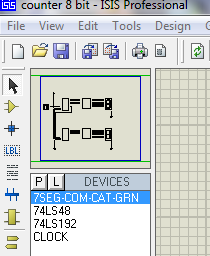 Gerbang Logika: Rangkaian counter 8 bit