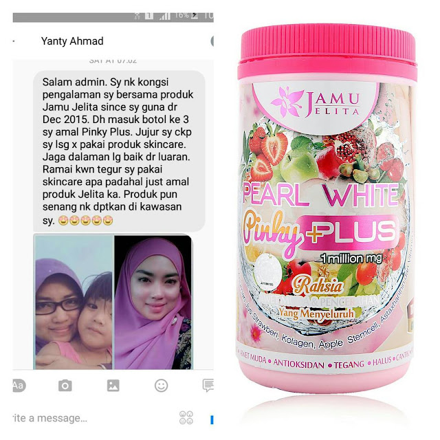 Secret Beauty and Health: PEARL WHITE PINKY PLUS JAMU JELITA