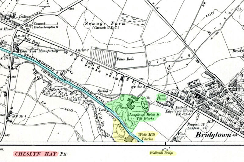 UK Named Bricks : Essington & Cheslyn Hay Brickworks