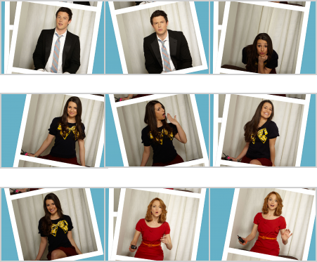 Infinite∞: Glee photo booth!