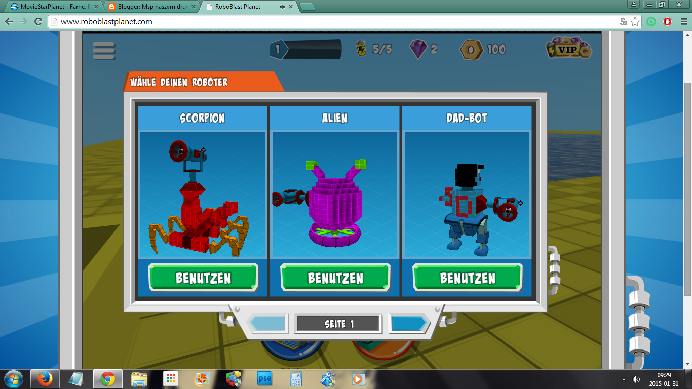 Msp naszym drugim życiem: RoboBlast Planet-nowa gra!