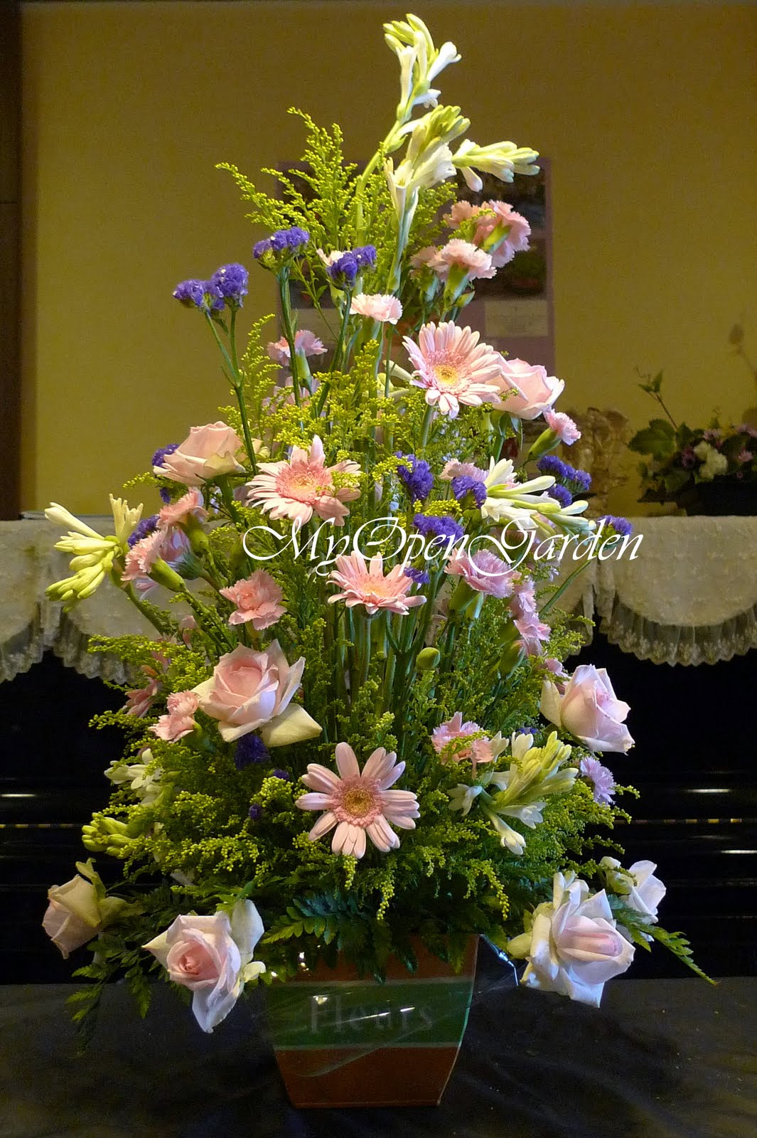 Open Garden: 歐式花藝教學 — 千朵花 Mille Fleur