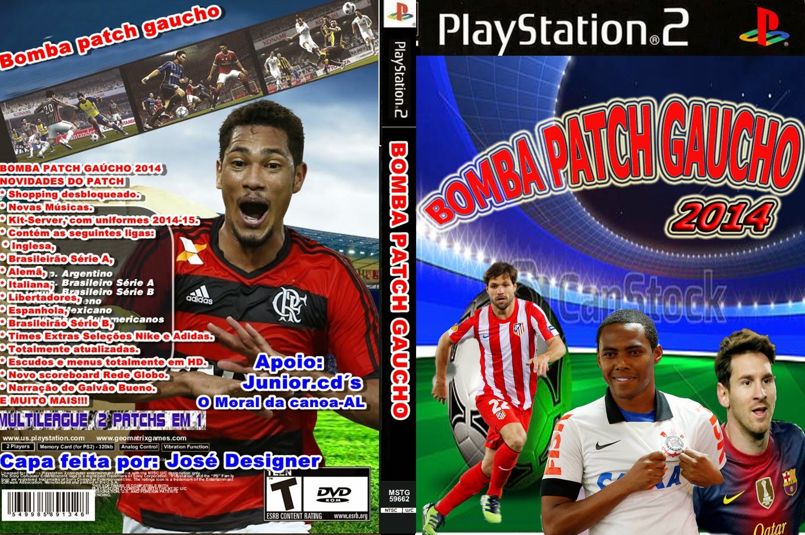 BOMBA PATCH GAÚCHO: CAPA DO NOVO BOMBA PATCH GAÚCHO 2014