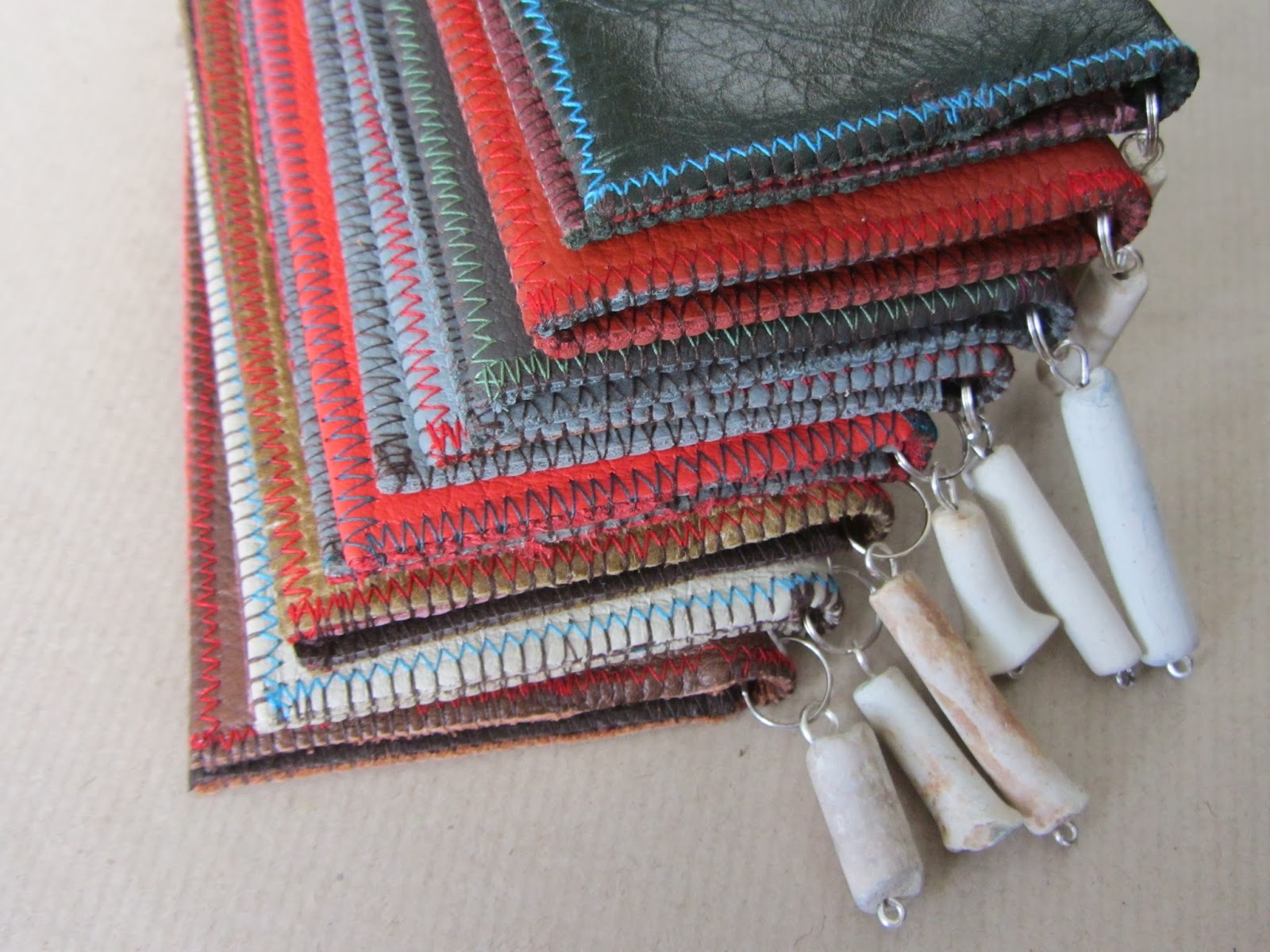 Amelia Parker: Purses, wallets and holders made from upcycled leather