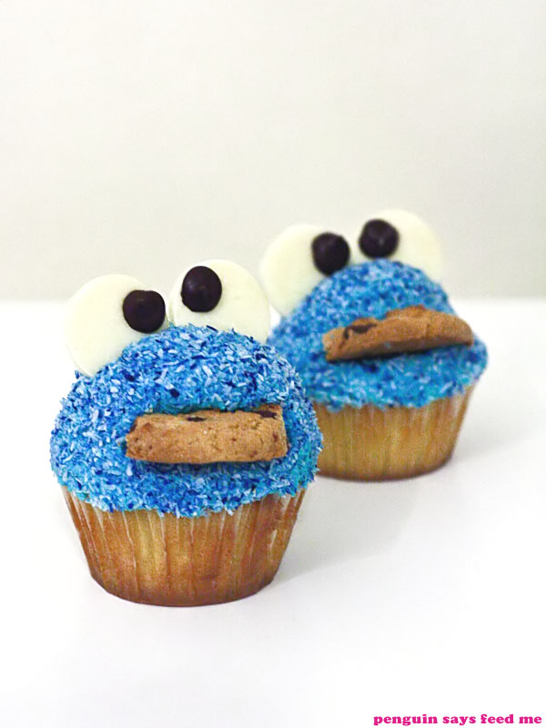 Penguin says Feed Me: Cookie Monster Cupcakes and the Sydney Food ...