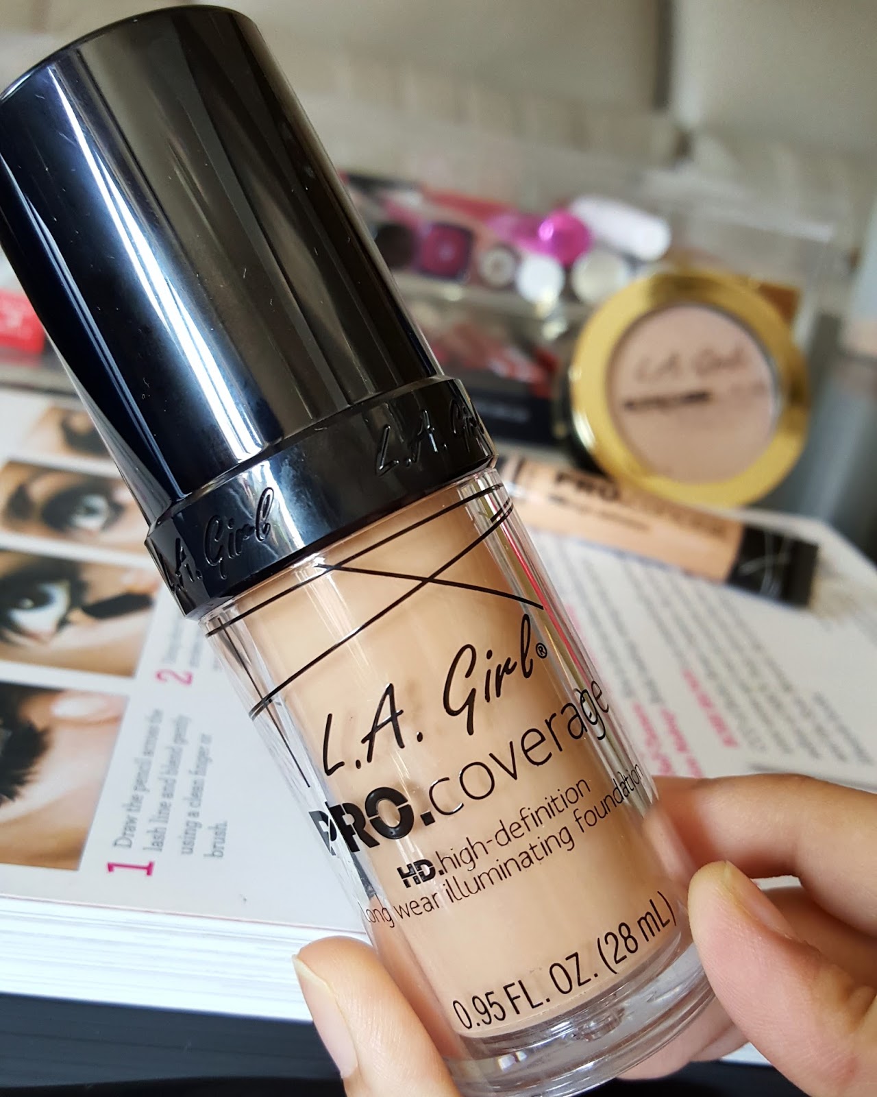 La colors pro coverage foundation - issecr