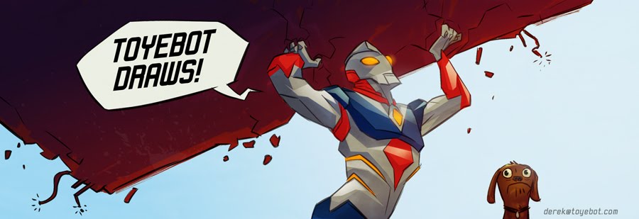 TOYEBOT draws: Ultra the multi-alien