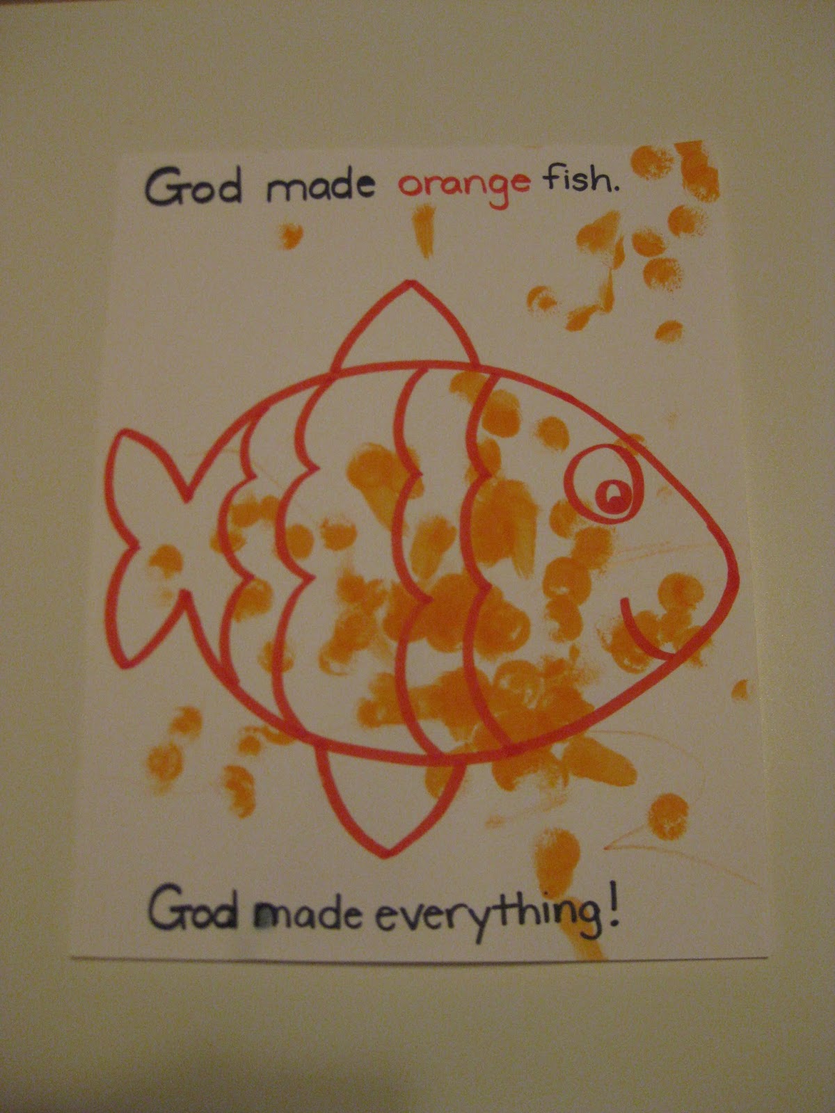 Teacher Turned Momma: God Made Everything! Color Book
