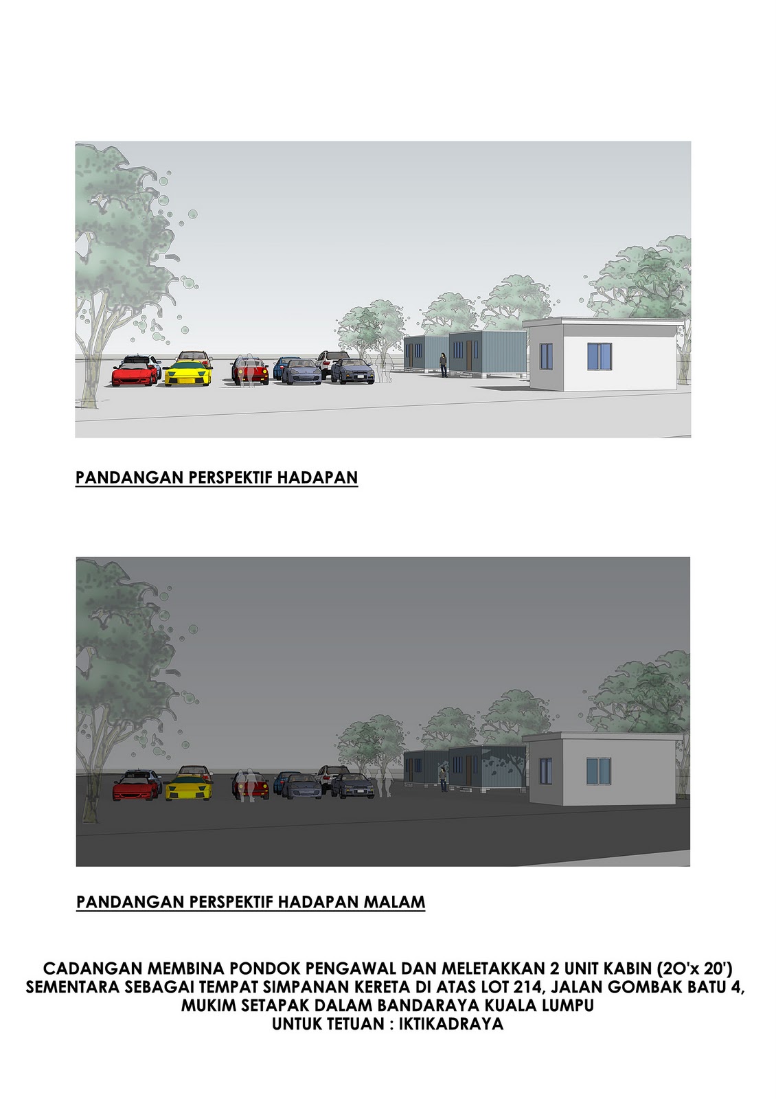 duo edge architecture design studio: IKTIKAD RAYA - CARS STORE