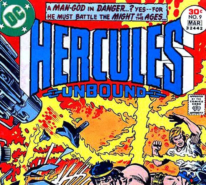 Hercules Unbound #9 - Walt Simonson art & cover - Pencil Ink