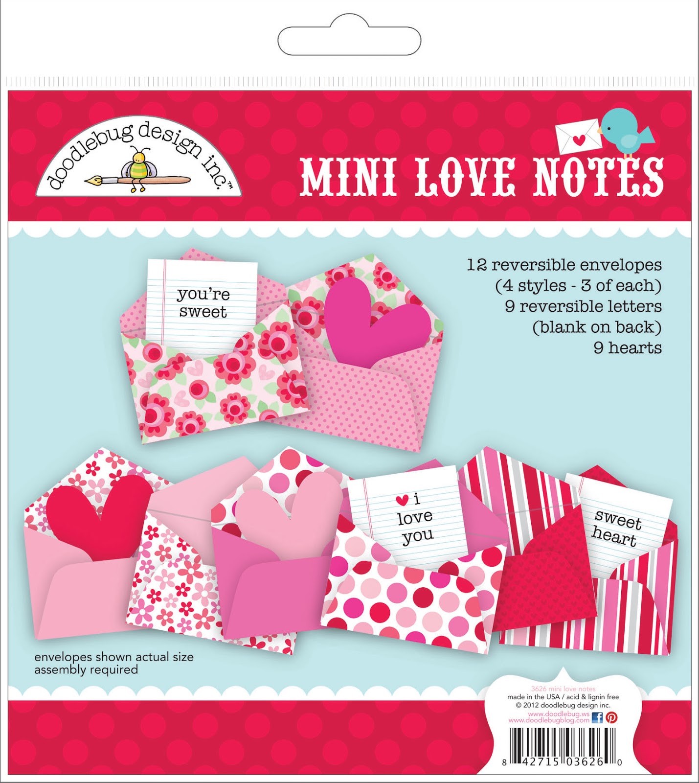 Doodlebug Design Inc Blog: Introducing the new Lovebirds Collection