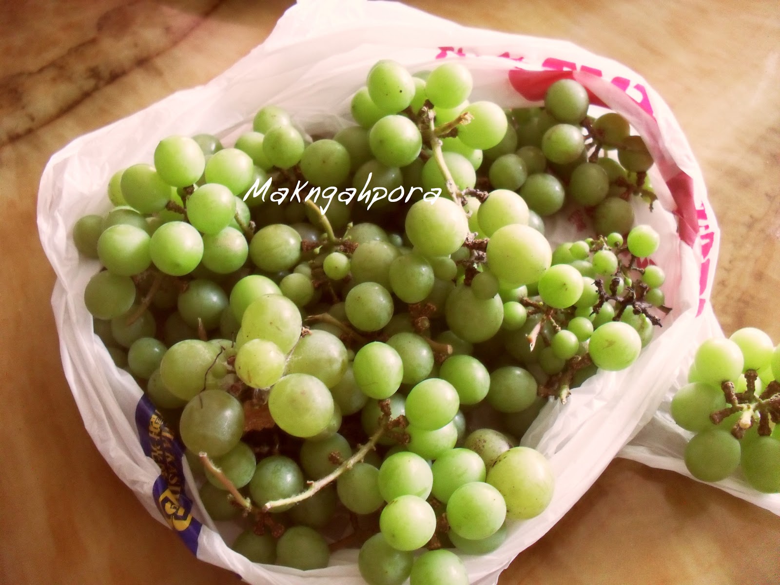 Mak Ngah Pora: Homemade jeruk anggur