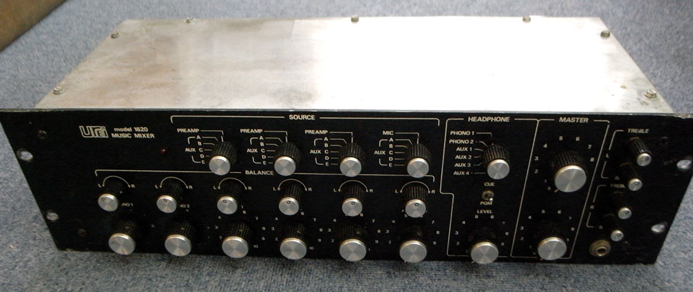 Strada Records Blog: UREI 1620 MUSIC MIXER for sale