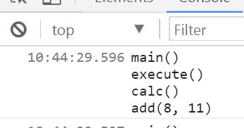 Vanilla JS: Stacktrace function - Custom stack trace in JavaScript
