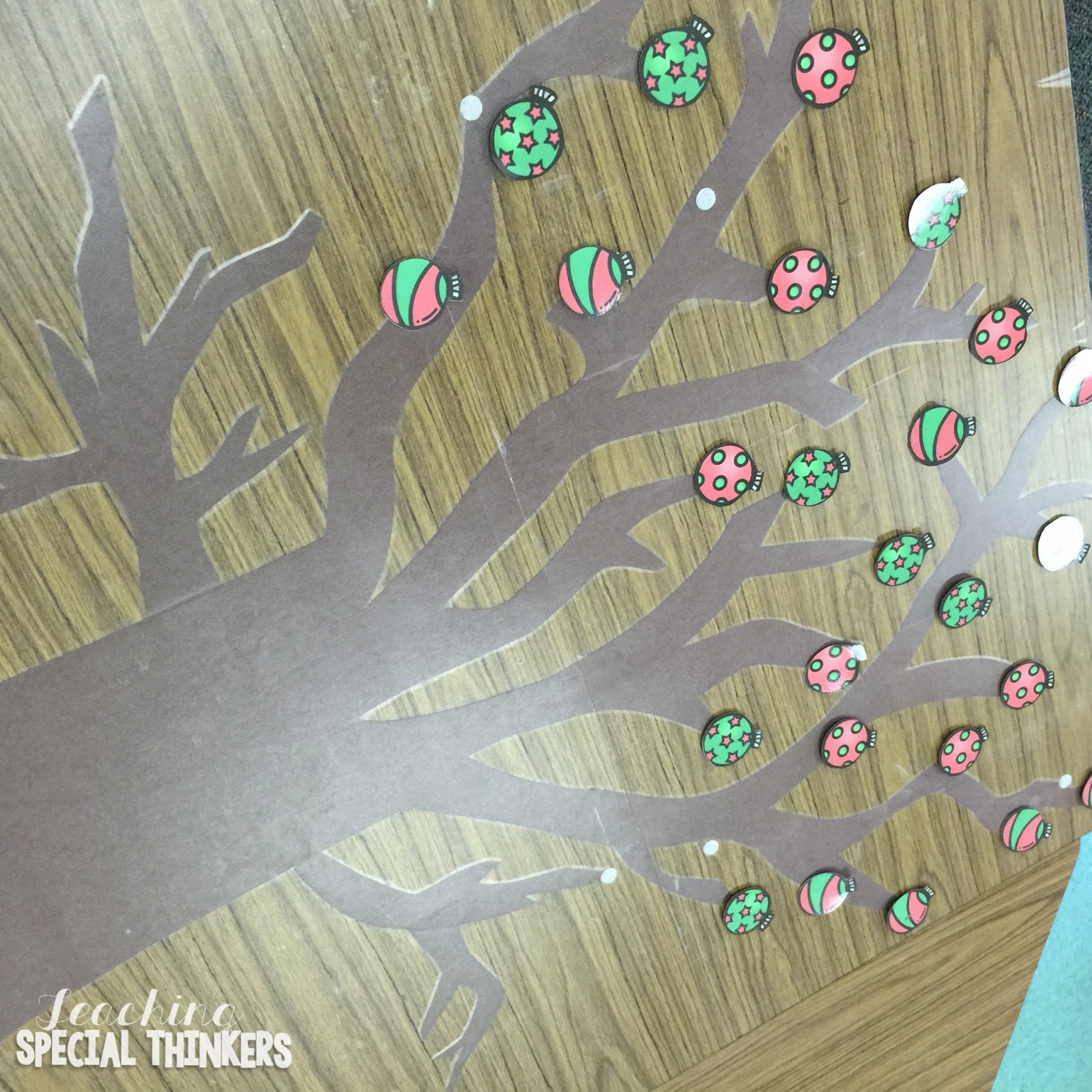 Christmas Ornament Sorting Freebie! - Teaching Special Thinkers