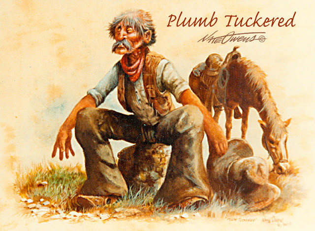 Nate Owens' Art Pad: From the Archives: Art for Leanin' Tree