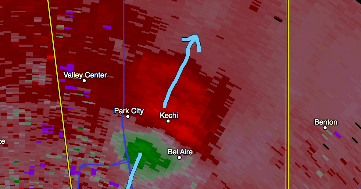 How to Recognize a Downburst on Radar