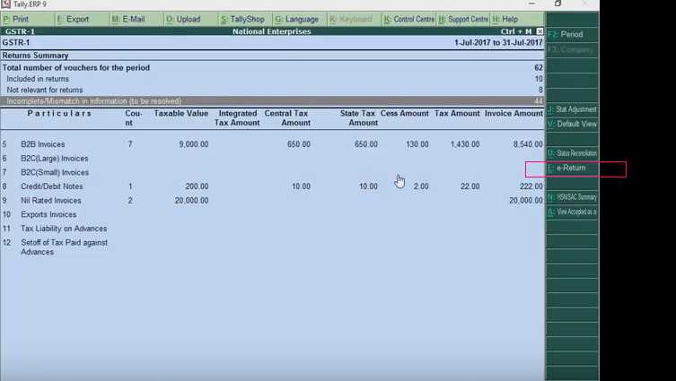 GST in Tally.ERP 9 Release 6 | Accounting Education