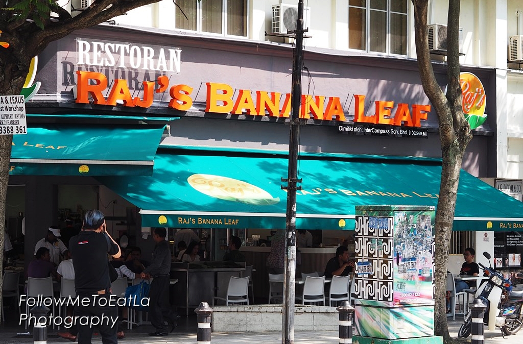 Follow Me To Eat La - Malaysian Food Blog: Raj's Banana Leaf Restaurant ...