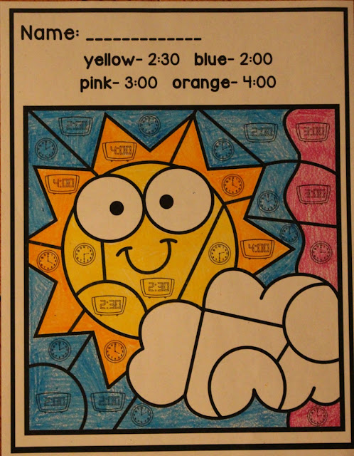 Weather~ Color by Code | Mrs. Black's Bees