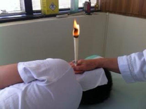 Cone Hindu ou Cone Chinês sua aplicação no ouvido limpa a cera ...