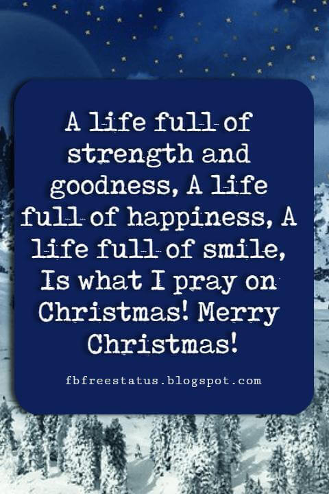 Religious Christmas Card Sayings, Quotes Greetings & Messages