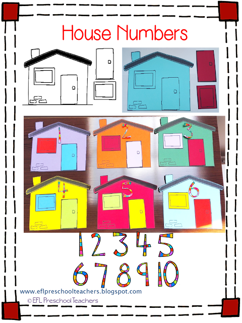 ESL/EFL Preschool Teachers: House Unit Worksheets and more for the ...