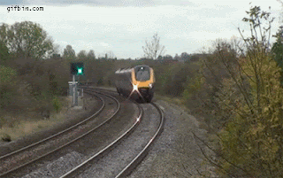 Animasi Bergerak Kereta Api | Puzzle