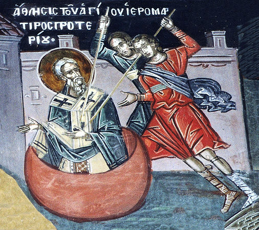 ORTHODOX CHRISTIANITY THEN AND NOW: Holy Hieromartyr Proterios ...