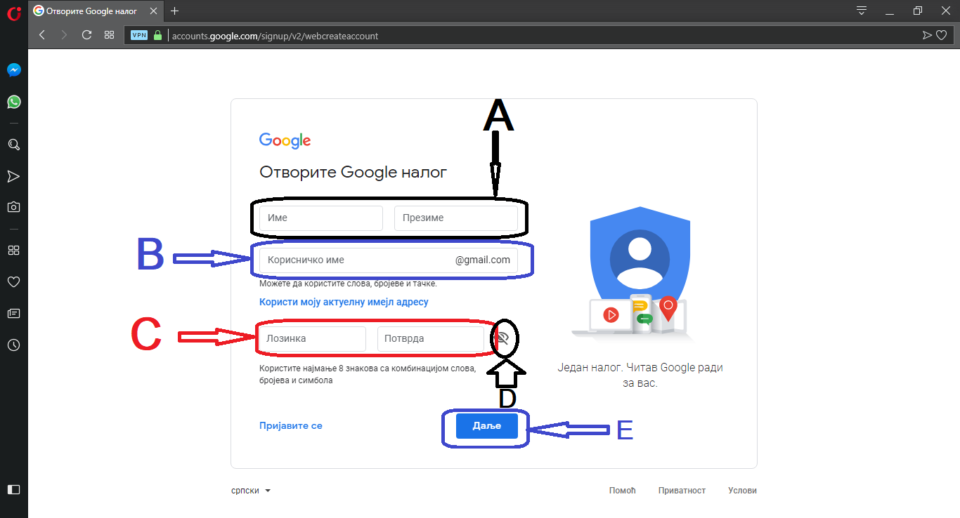 Kako otvoriti novi Google i gmail nalog? - ★★ Fog Developer