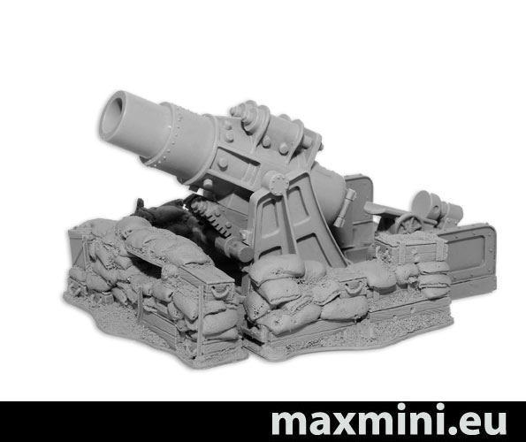 AddictedToStyrene: WH40K: Maxmini Siege Guns