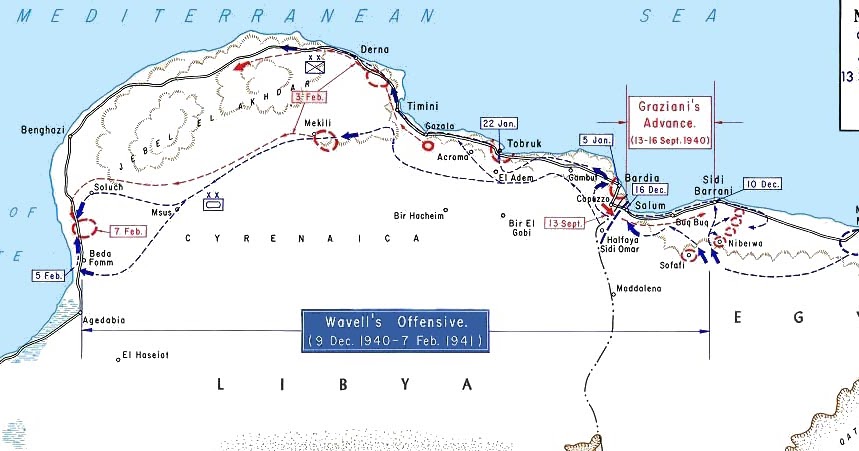Africa – Axis and Allied : OPERATION COMPASS