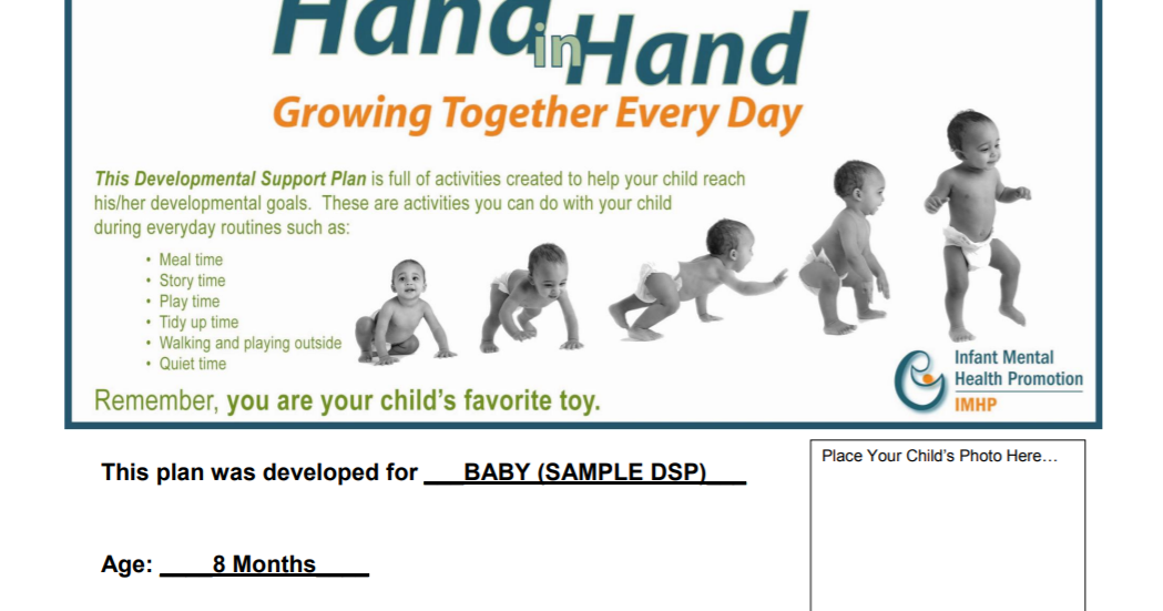 Hand in Hand Developmental Support Plan