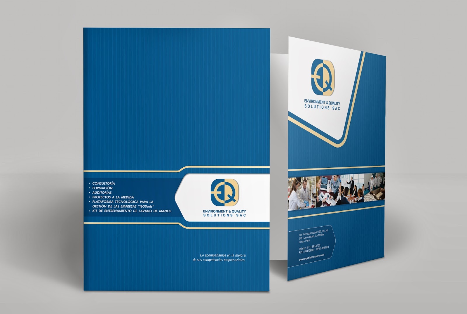 art-f4. Diseño Publicitario: FOLDER EMPRESARIAL