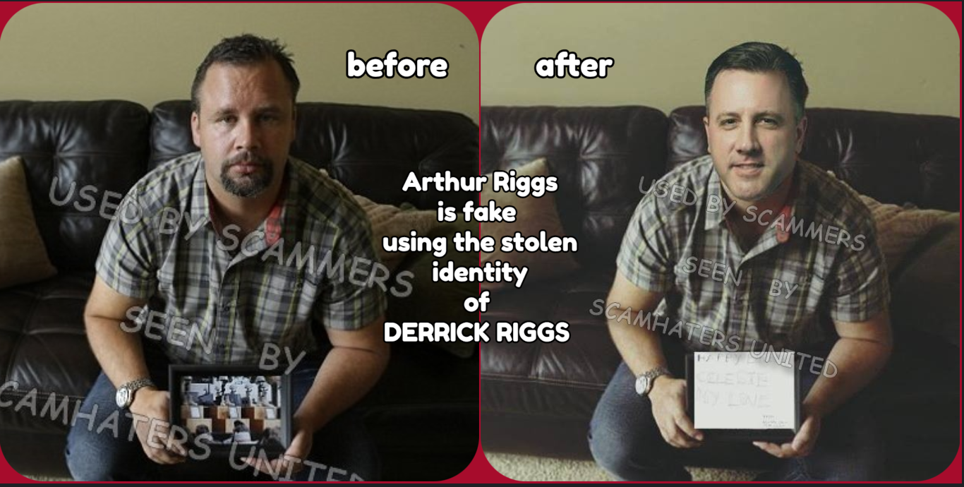 ScamHaters United .. Visit us also on Facebook and Instagram : ARTHUR ...