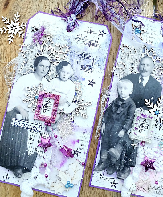 My journey through the mixed media world...: *Challenge #34 - CHRISTMAS*