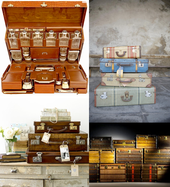 the rustic camp: luggage