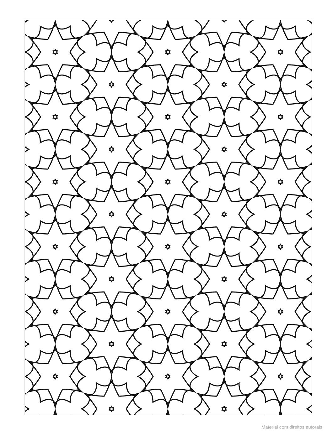 Creative Haven - Terrific Tessellations - Livros Para Colorir