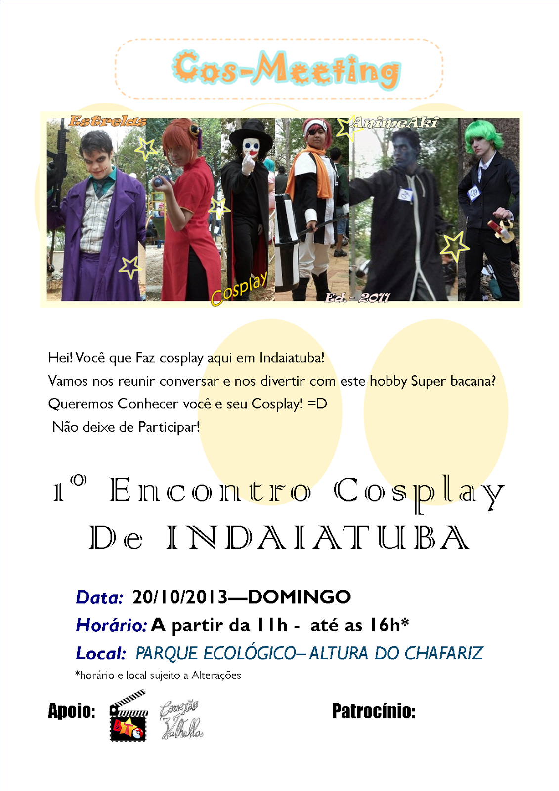 BackStage Otaku: [Divulgação] - 1º Encontro Cosplay de Indaiatuba ...