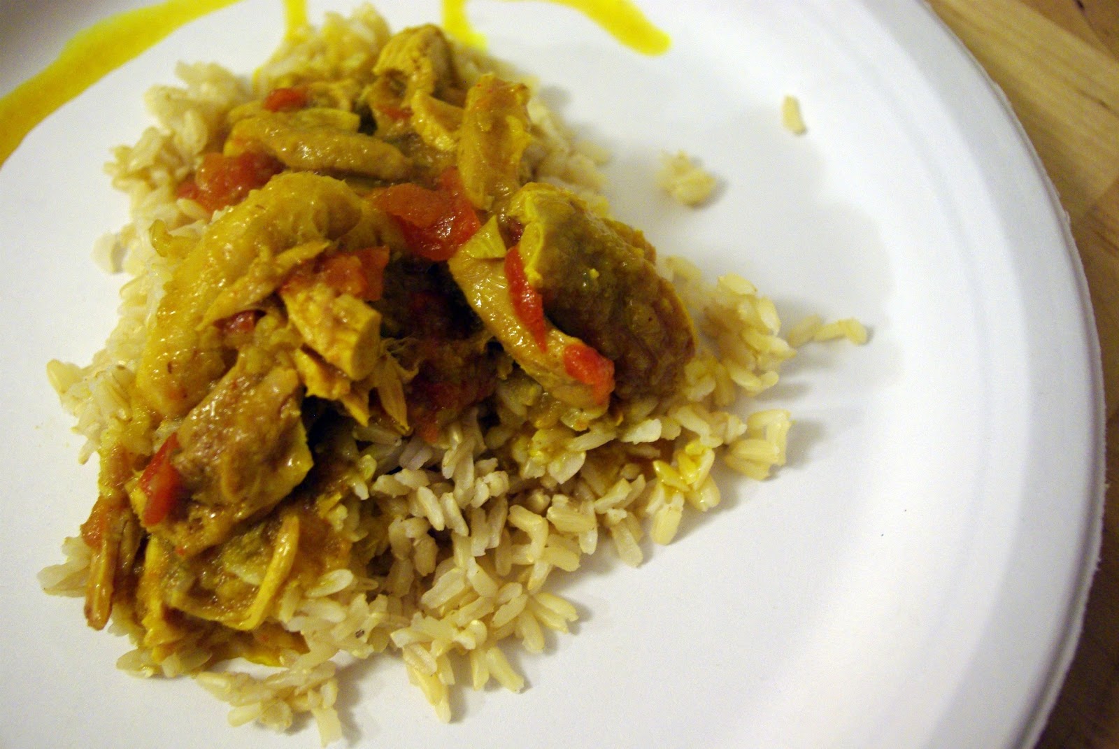 La Piccina Cucina: Three-Pepper Burmese Chicken Curry